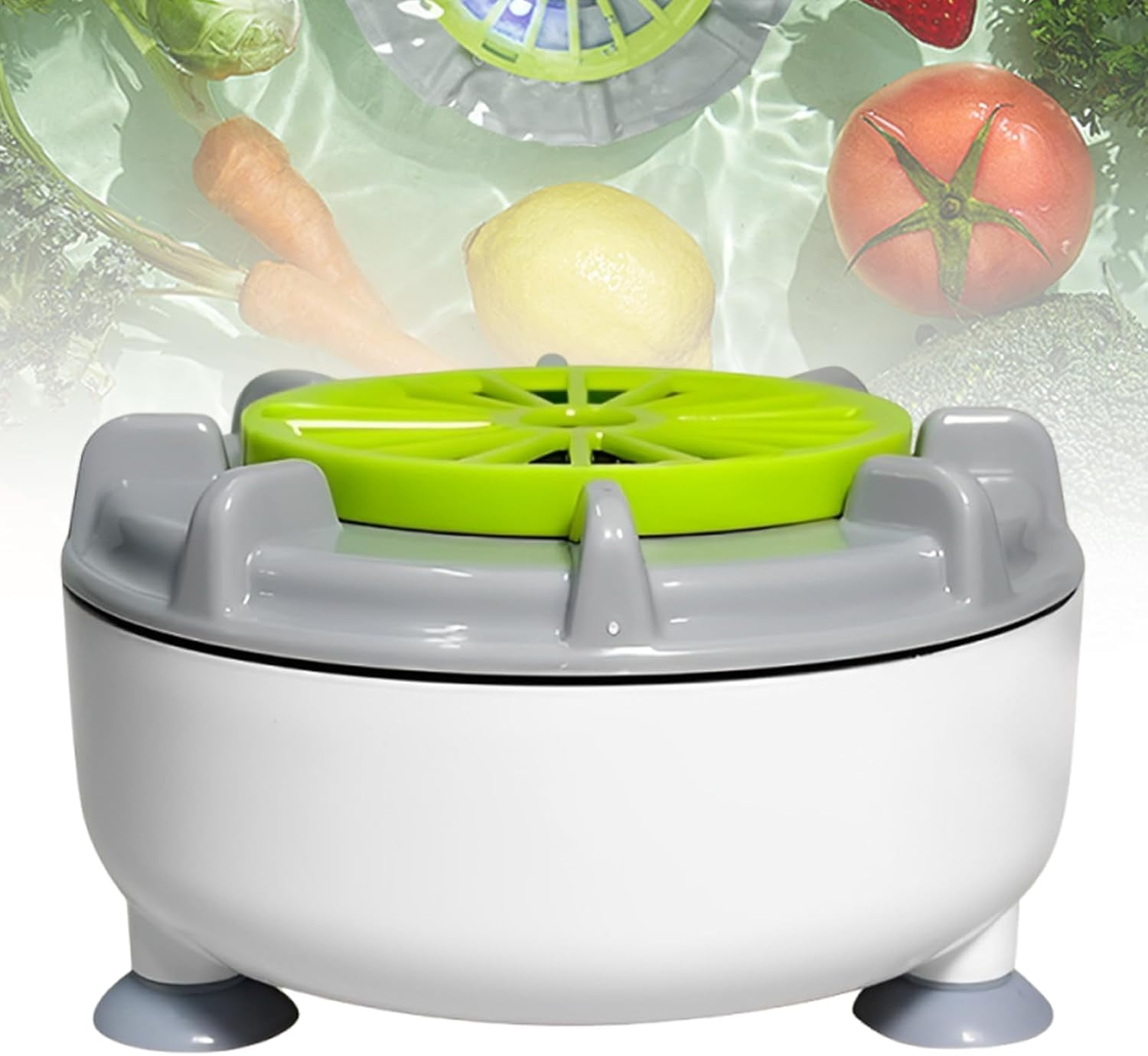 Seattleget Efficient Portable Fruit and Vegetable Washers, Ultrasonic ...