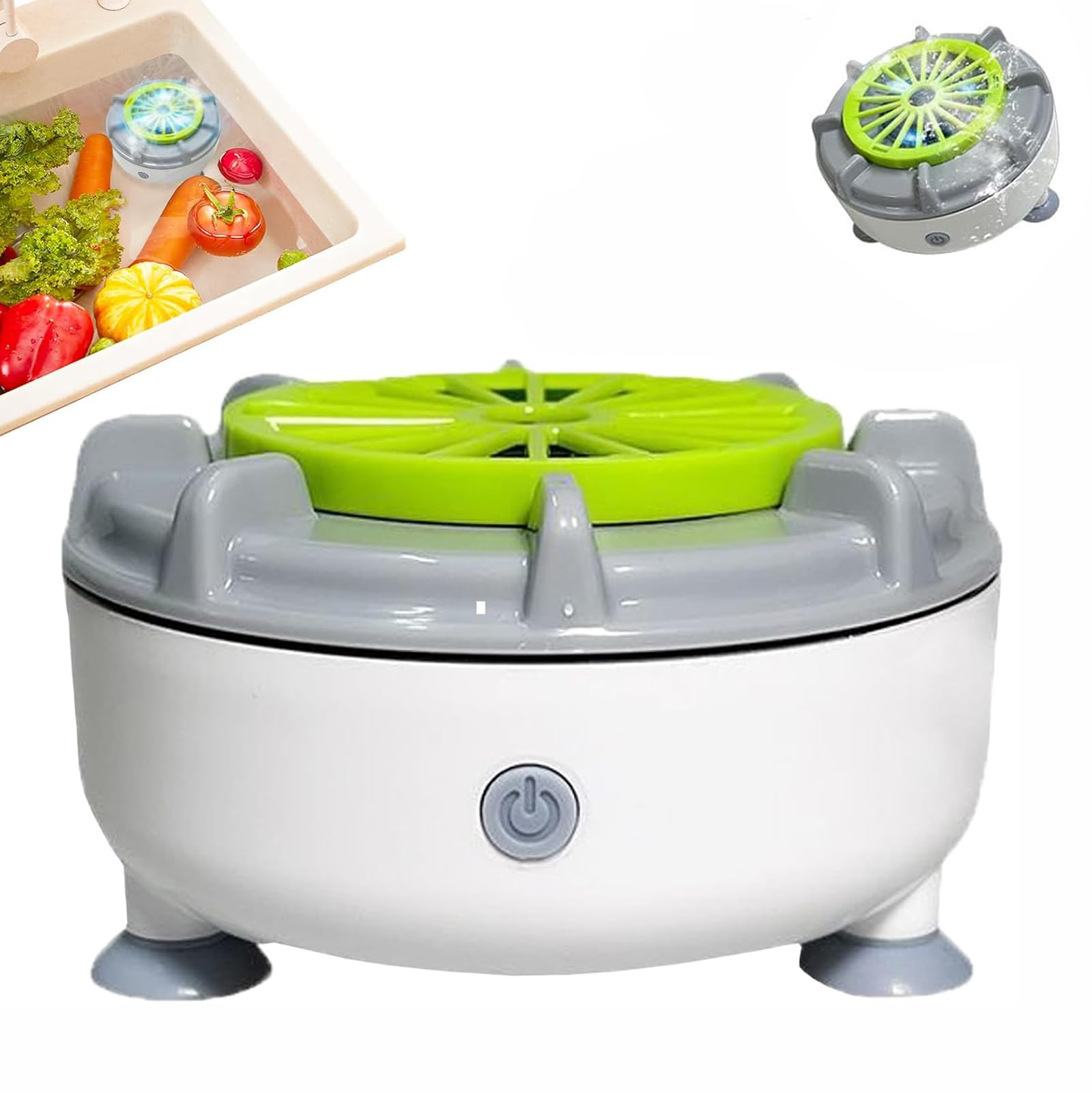 Seattleget Efficient Portable Fruit and Vegetable Washers, Ultrasonic ...
