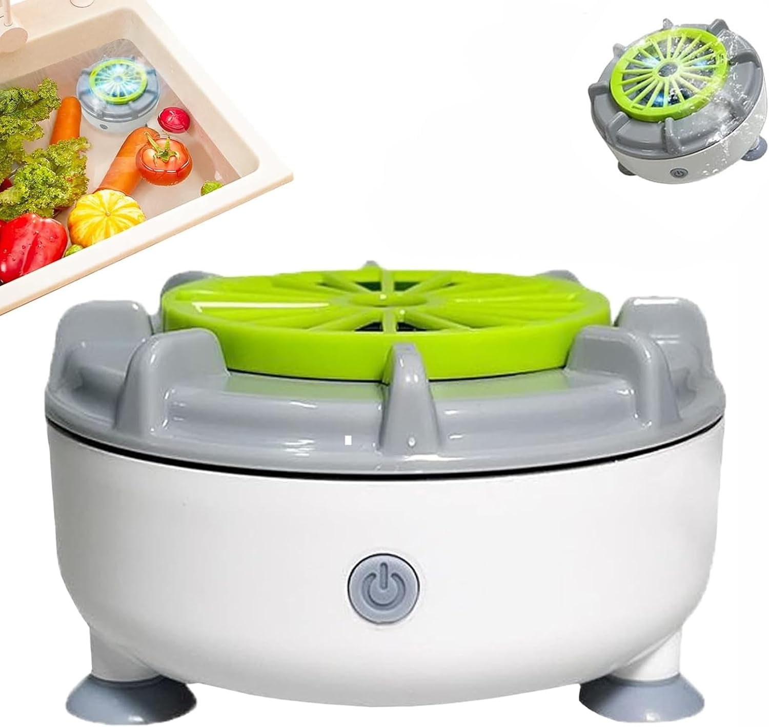 Seattleget Efficient Portable Fruit and Vegetable Washers, Ultrasonic ...