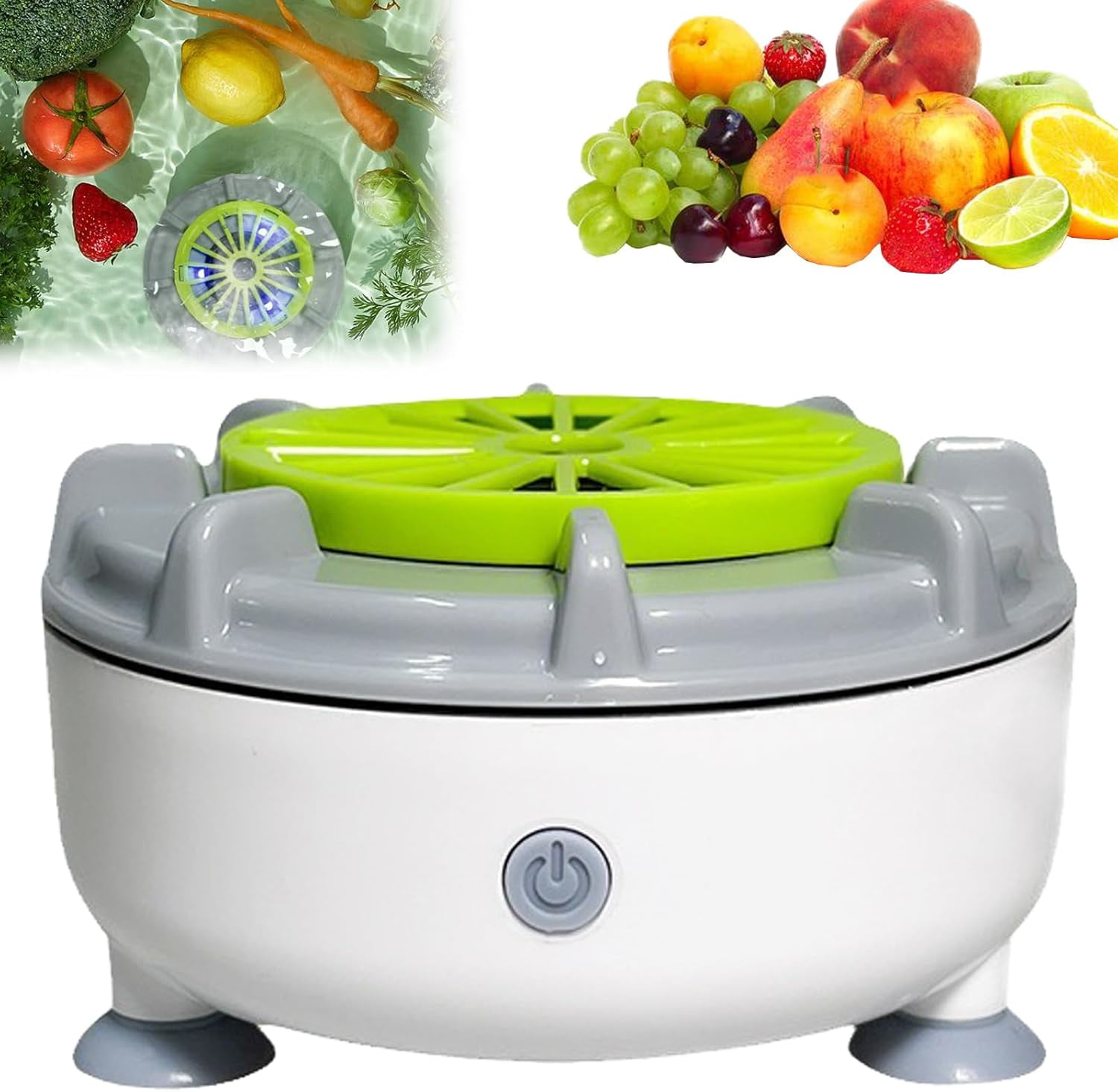 Seattleget Efficient Portable Fruit and Vegetable Washers, Ultrasonic ...