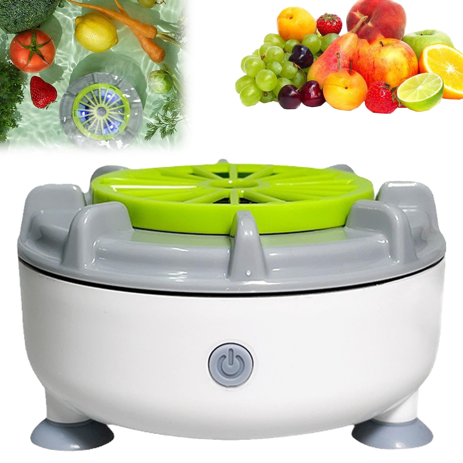 Seattleget Efficient Portable Fruit and Vegetable Washers, Ultrasonic ...