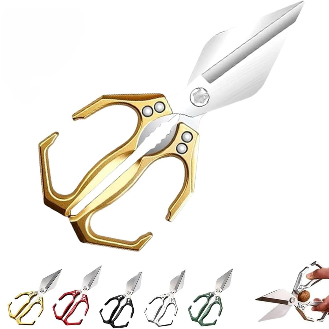 Seattleget Leteimall Scissors, Settle Get Multifunctional Heavy-Duty ...