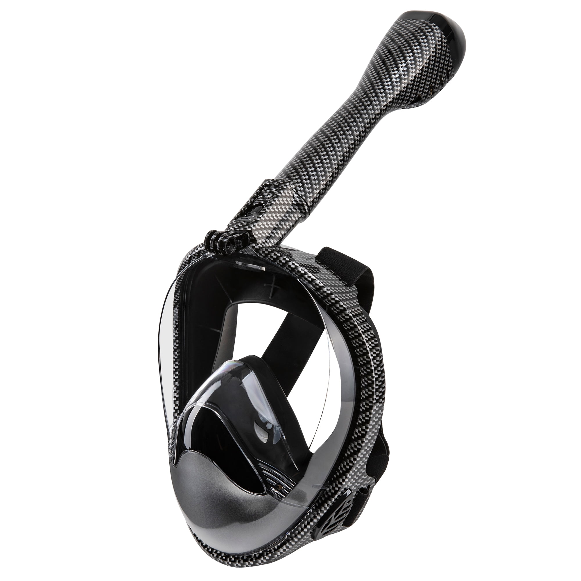 Seavenger Nautilus Full Face Snorkel Mask, Anti-Fog Lens, Carbon Fiber ...