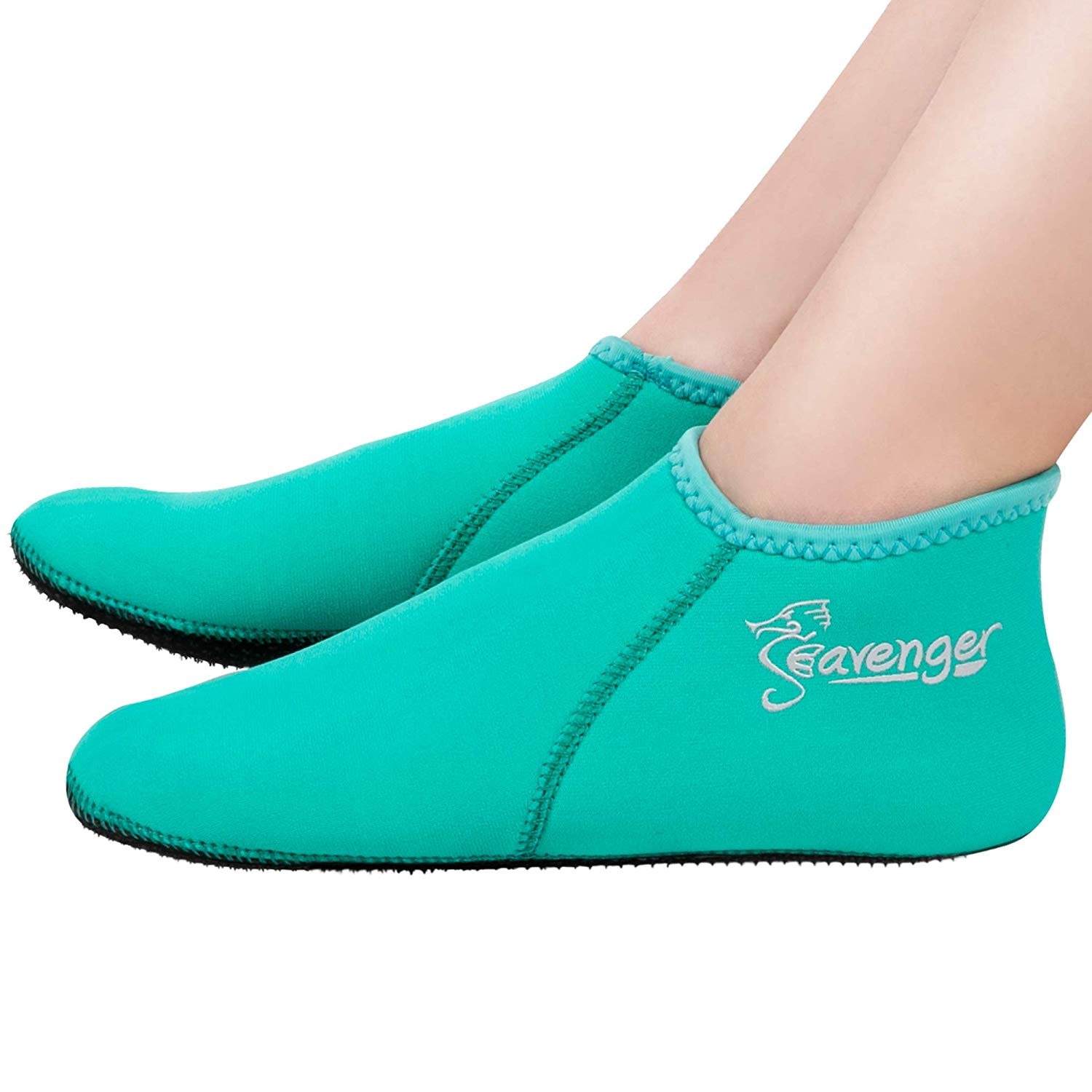 Seavenger Zephyr 3mm Neoprene Dive Socks (Teal, X-Small) - Walmart.com