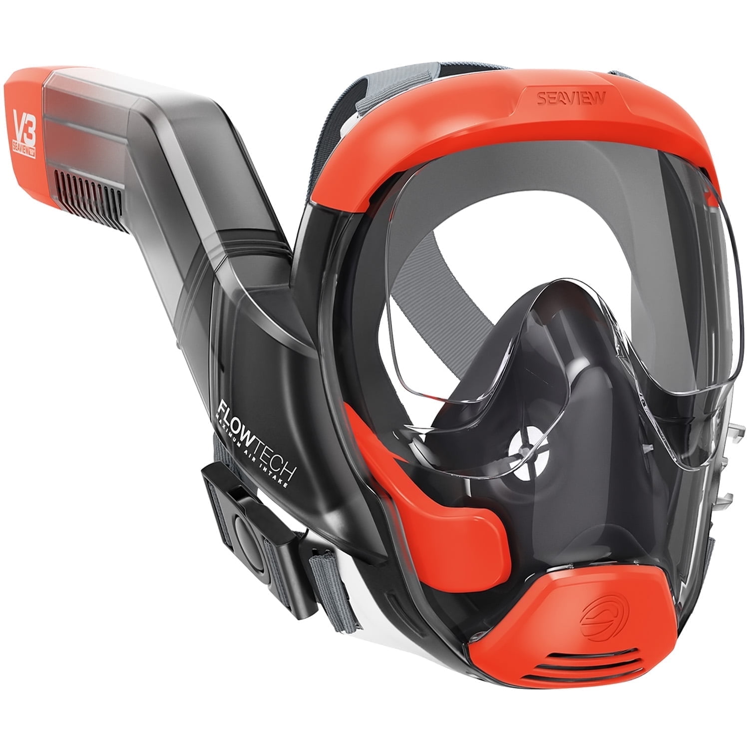Seaview 180 V3 Full Face Snorkel Mask Adult - Walmart.com