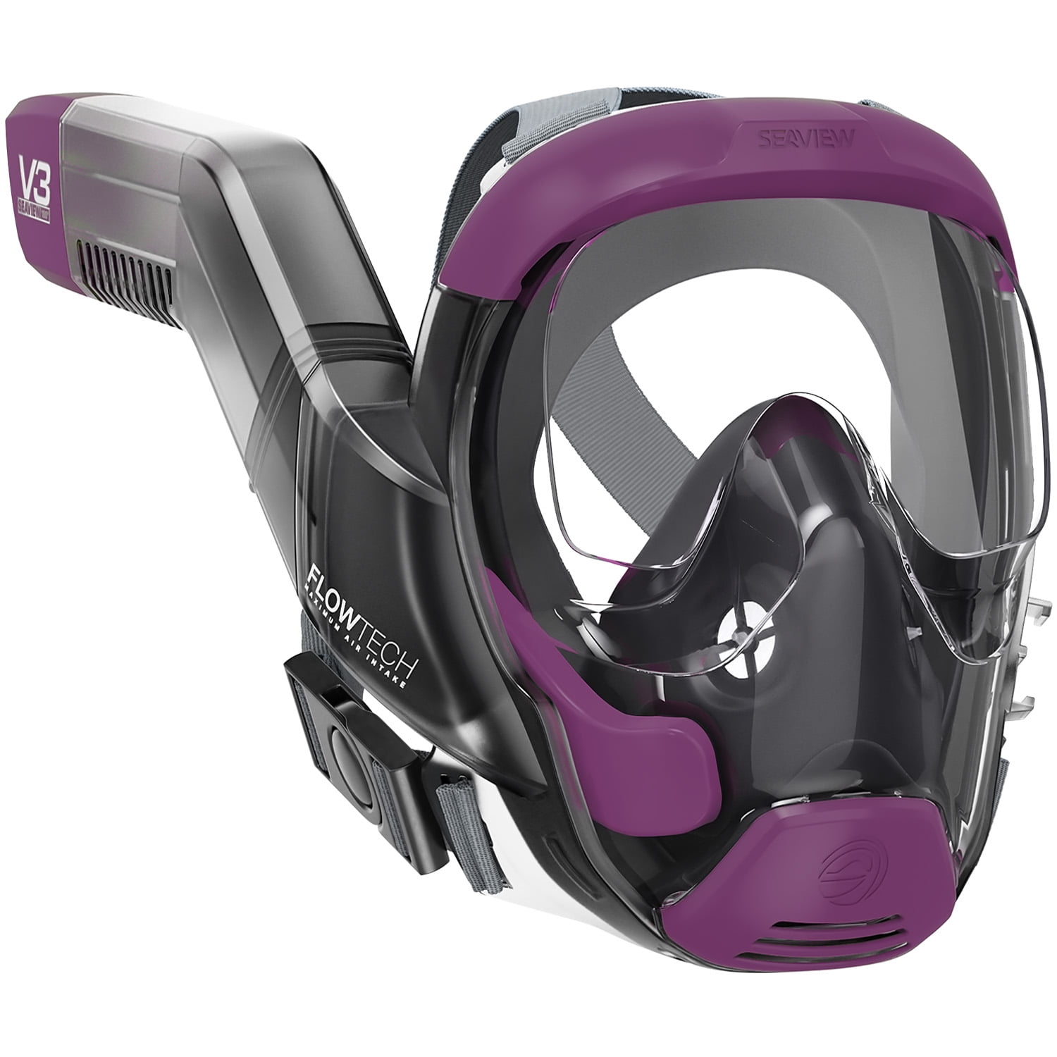 Seaview 180 V3 Full Face Snorkel Mask Adult - Walmart.com