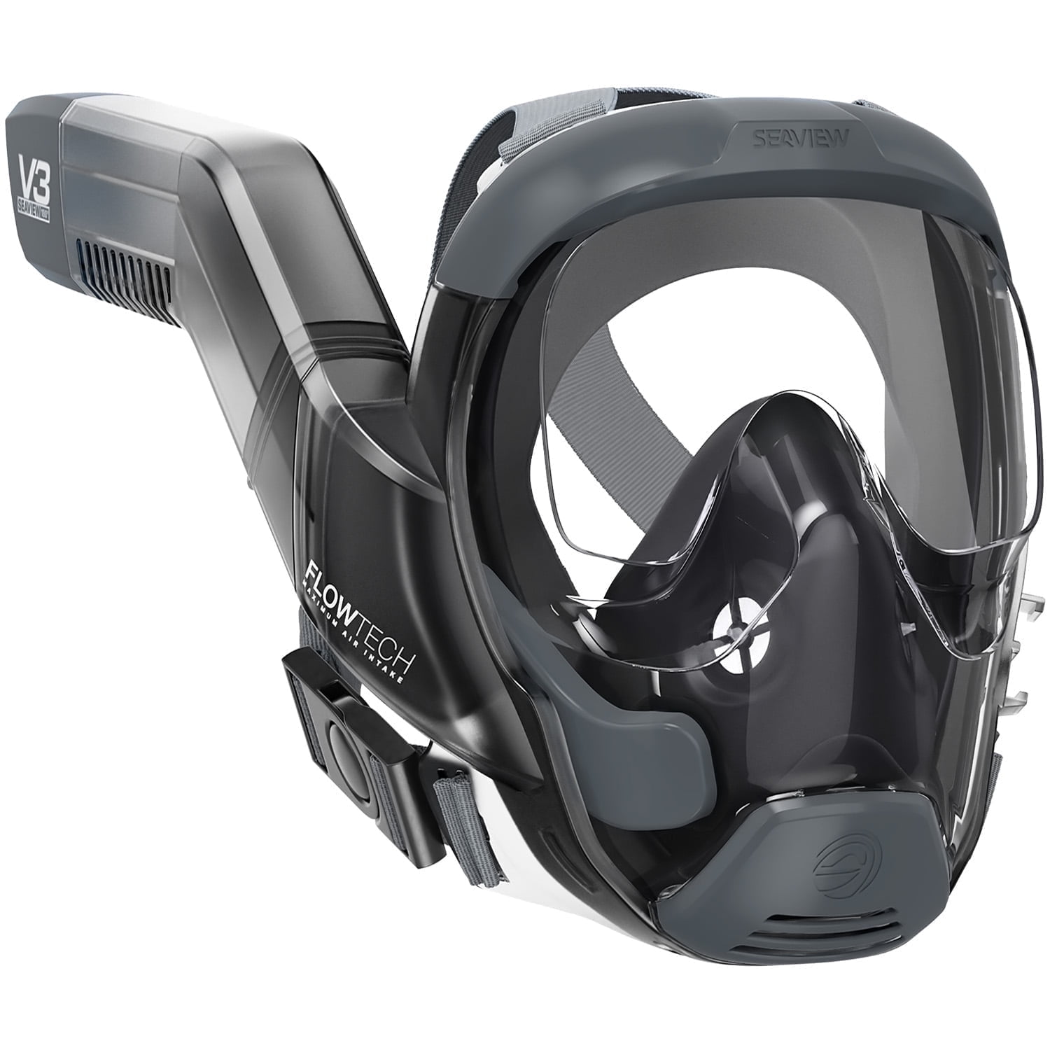 Seaview 180 V3 Full Face Snorkel Mask Adult - Walmart.com