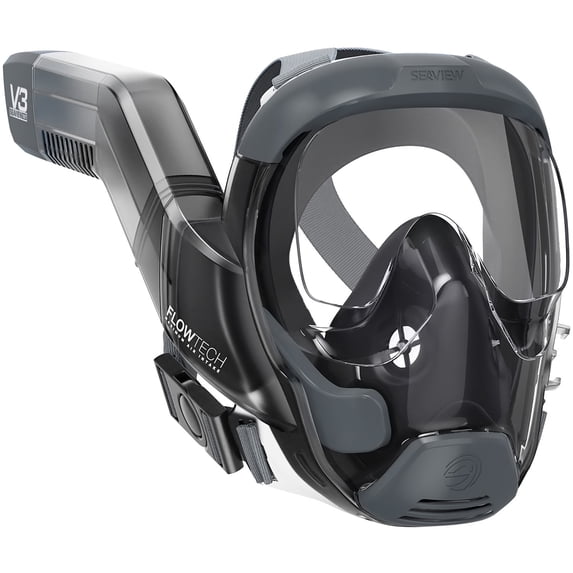 Seaview 180 V3 Full Face Snorkel Mask Adult - Walmart.com