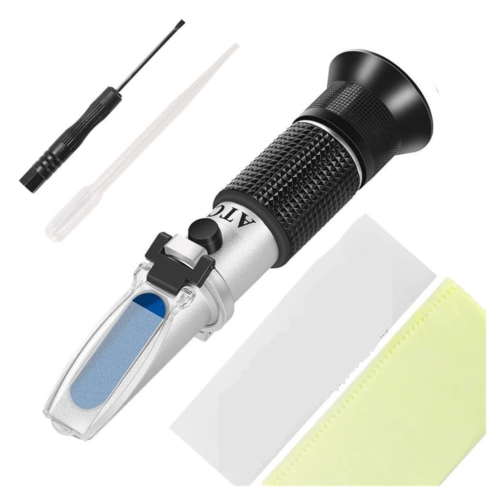 Seawater Refractometer ATC 0-10% Salinity 1.000-1.070 Salt Specific ...
