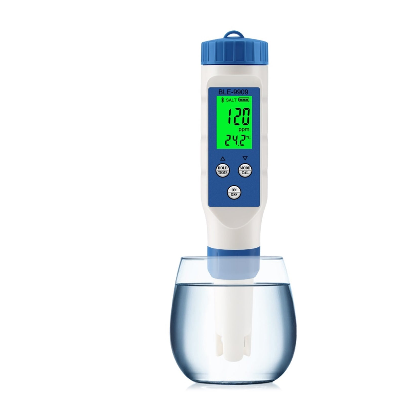 Seawater Salinity Meter Salt Tester Monitor for Aquariums Pool Fish ...