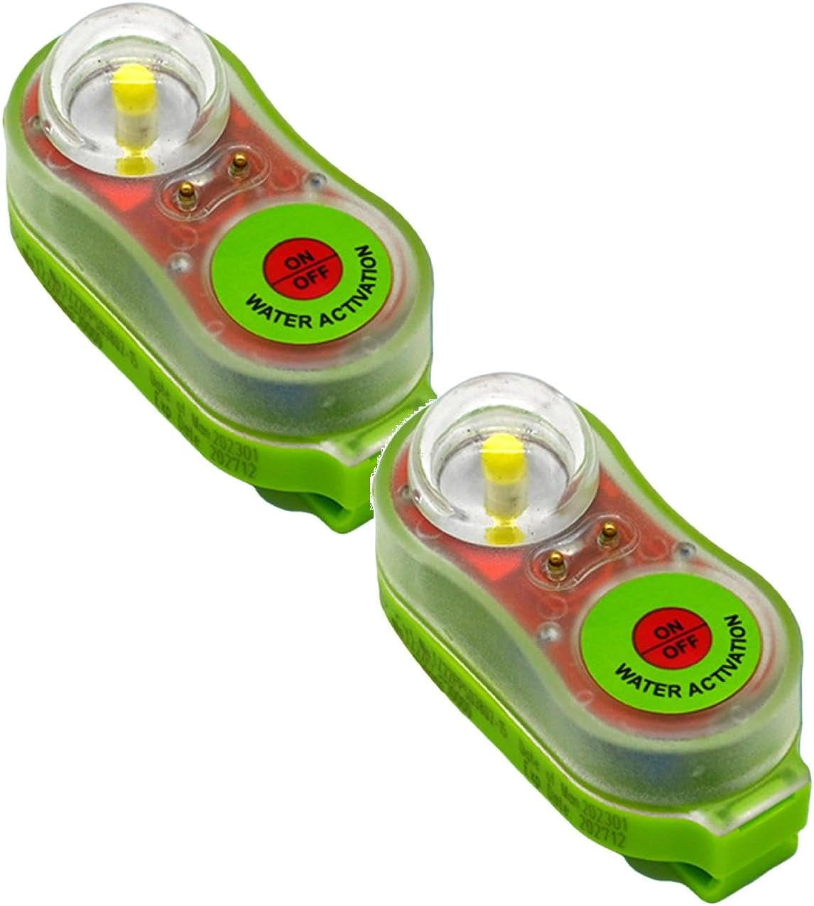Seawater Self-Lighting Life Jacket Light, Automatic Survivor Locator ...