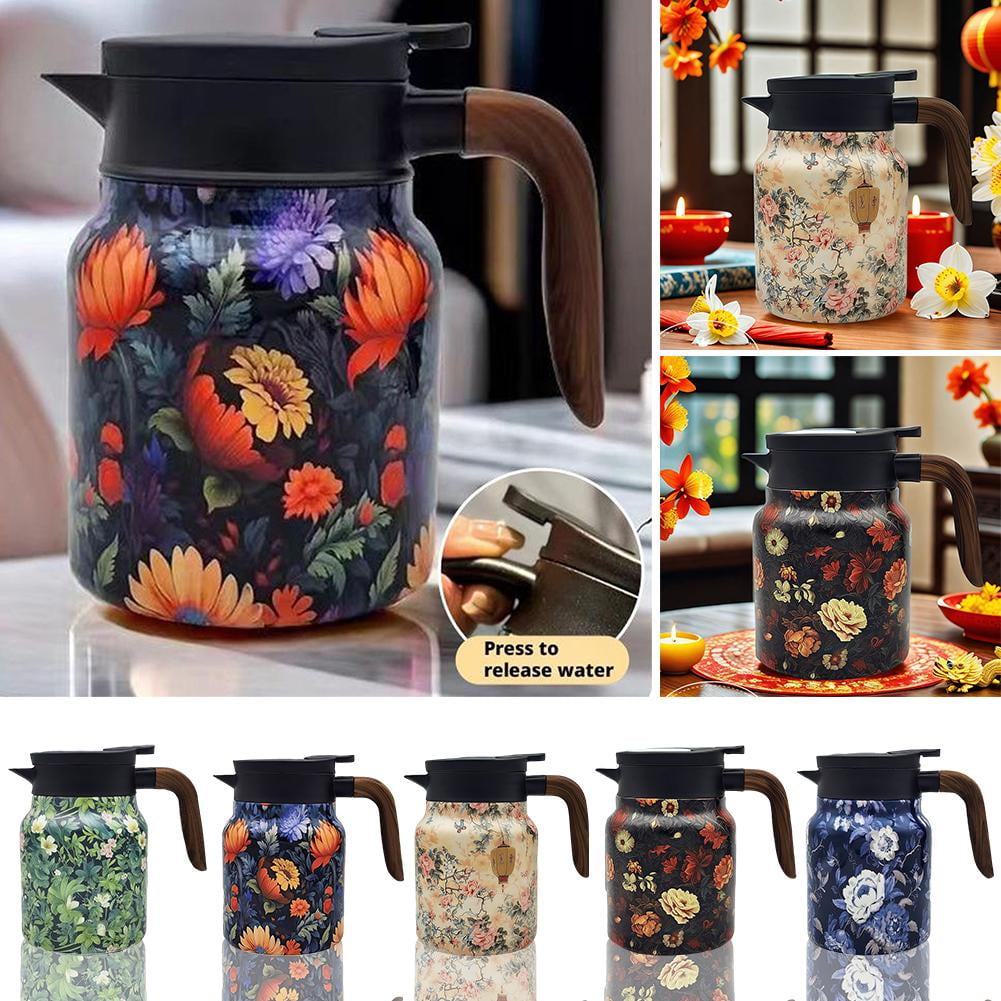 Seaweed 1000ml Simple 316 Stainless Steel Stewed Teapot Indoor Home ...