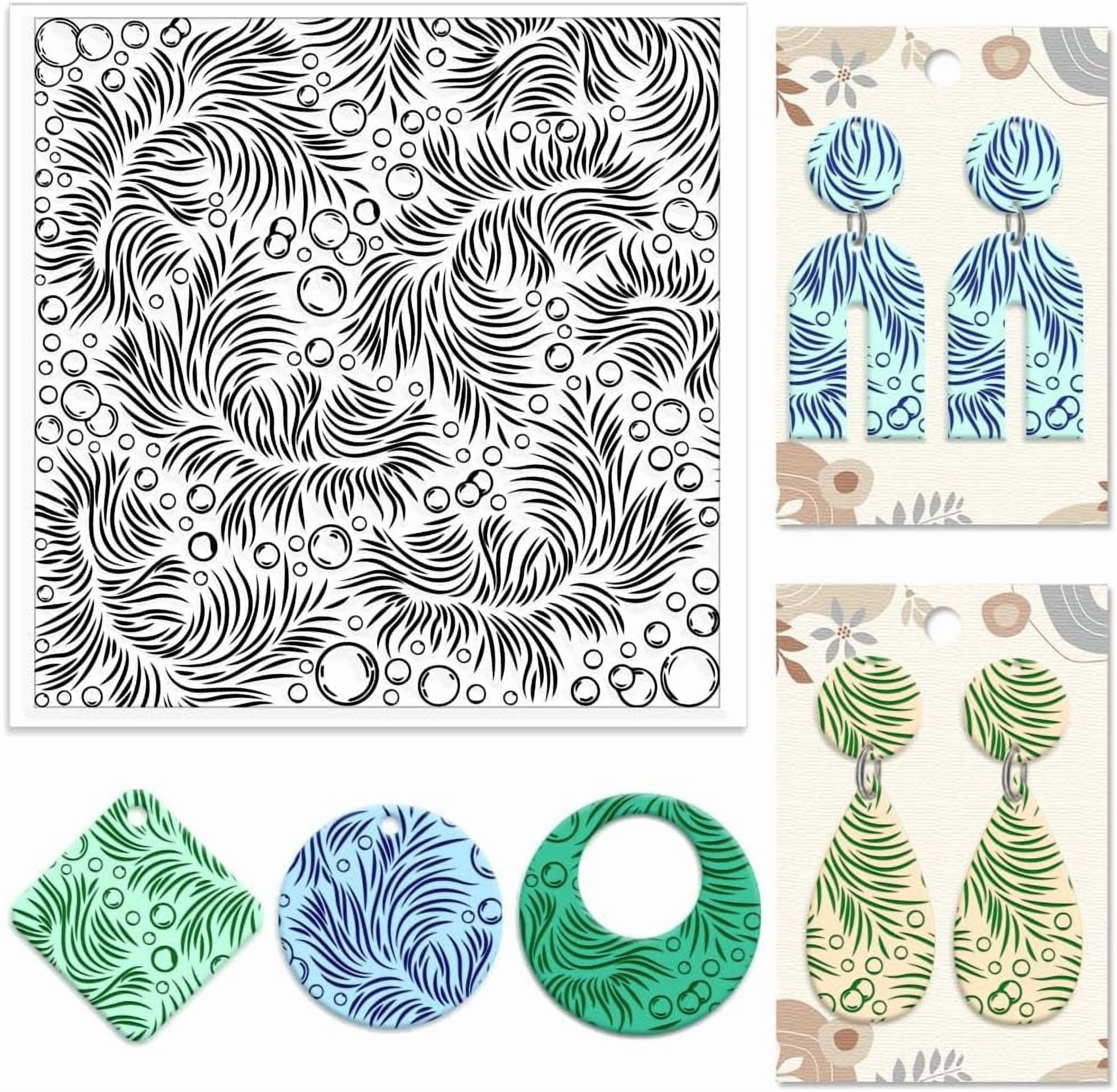 Seaweed Texture Air Bubbles Texture Silicone Texture Stamp Polymer Clay ...