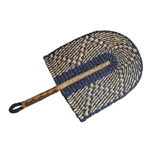 Seaweed Weaving Fan Nordic Hand Woven Africans Elements Fans Portable ...