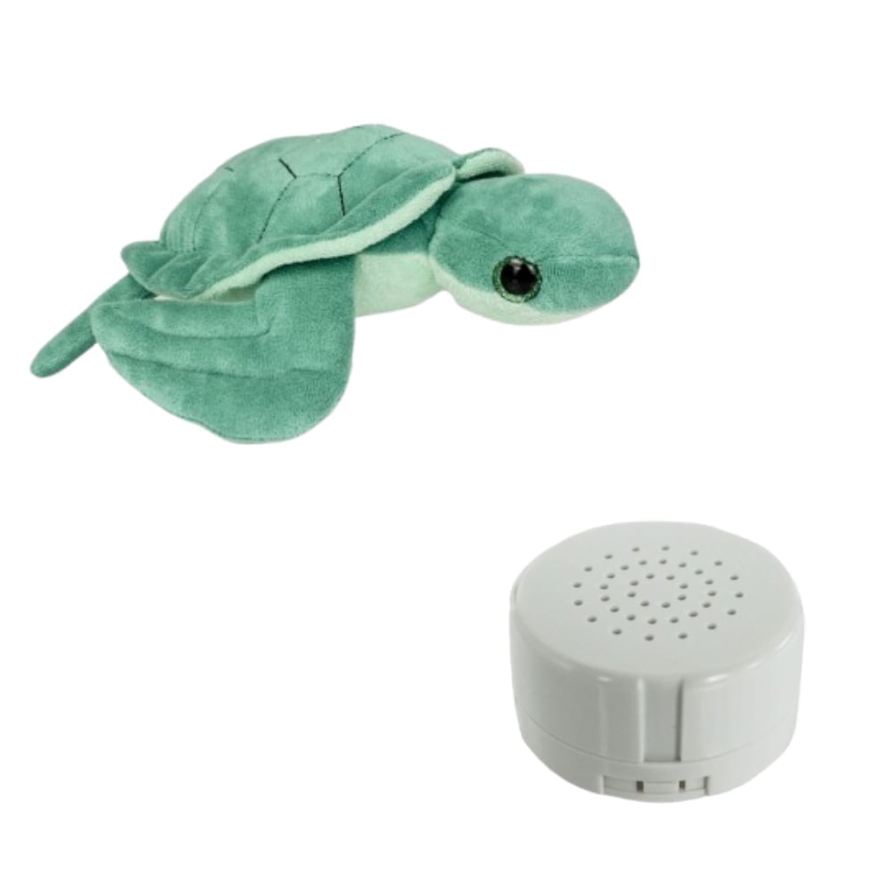 Seaweed the Sea Turtle 16Inch Plush Toy Recorder – Sustainable Stuffed ...