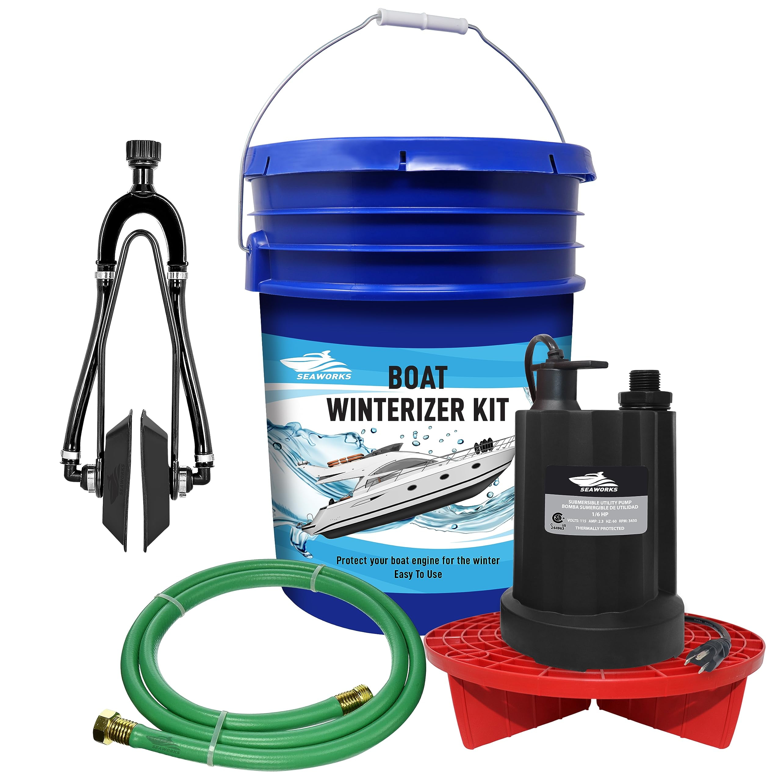 Seaworks Boat Winterizing Kit | Complete Motor Flush and Winterizer ...