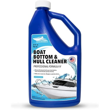 Power #1 One Boat Hull Cleaner & Rust Remover Quart - Walmart.com