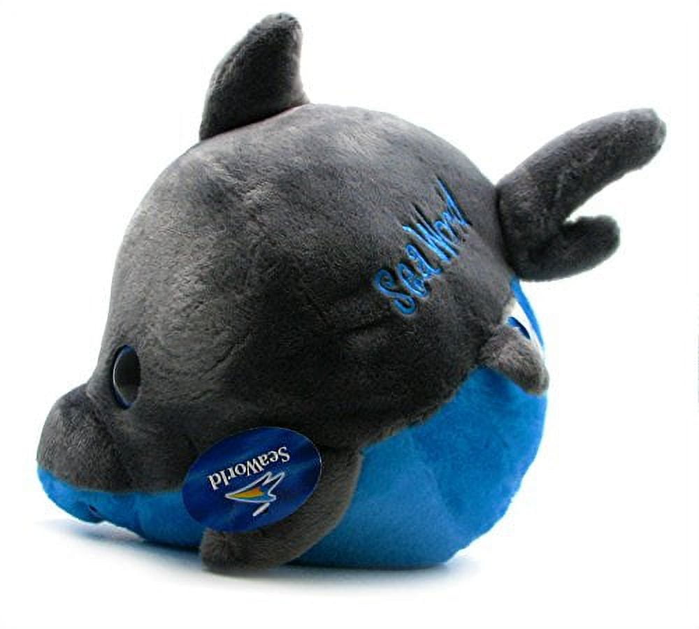 Seaworld 9" Blue Gray Shark Bubble Zoo Plush Stuffed Animal - Walmart.com