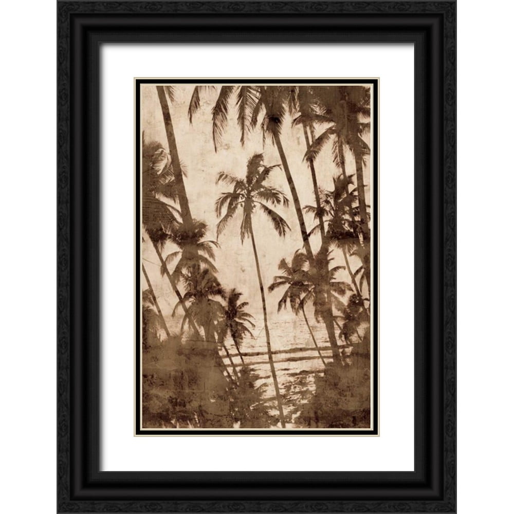 Seba, John 13x18 Black Ornate Wood Framed with Double Matting Museum ...