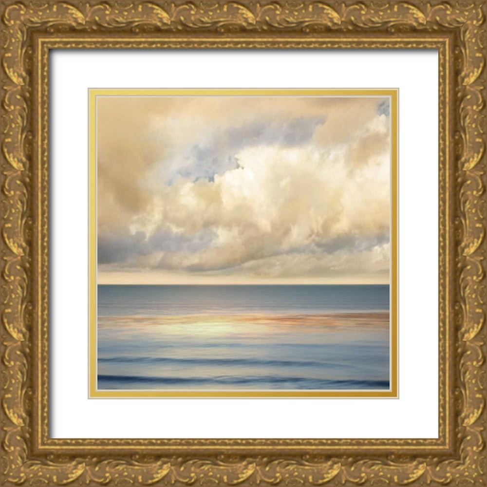 Seba, John 15x15 Gold Ornate Wood Framed with Double Matting Museum Art ...