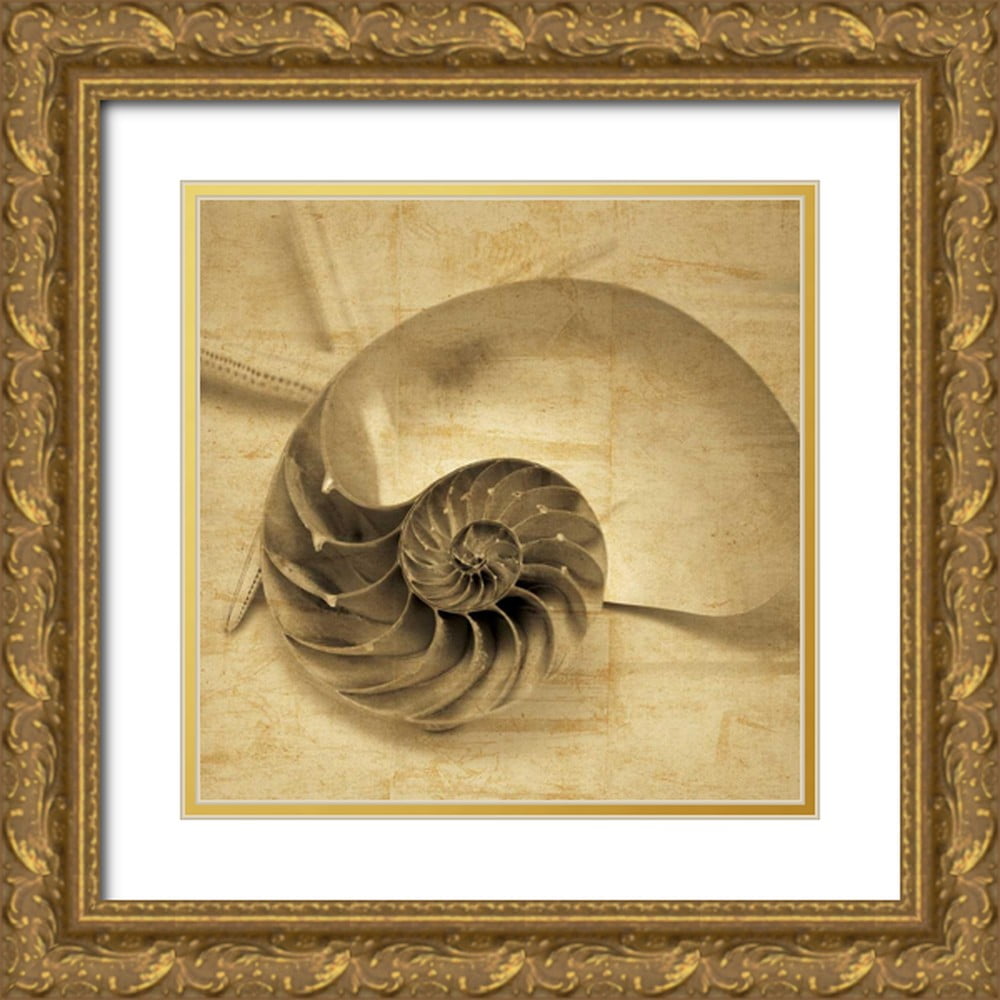 Seba, John 20x20 Gold Ornate Wood Framed with Double Matting Museum Art ...