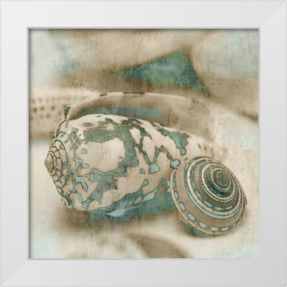 Seba, John 20x20 White Modern Wood Framed Museum Art Print Titled ...