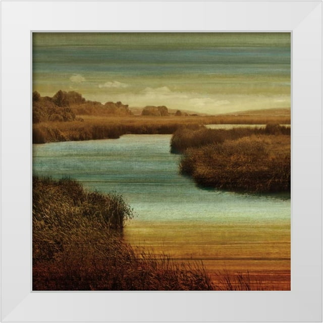 Seba, John 26x26 White Modern Wood Framed Museum Art Print Titled - On ...