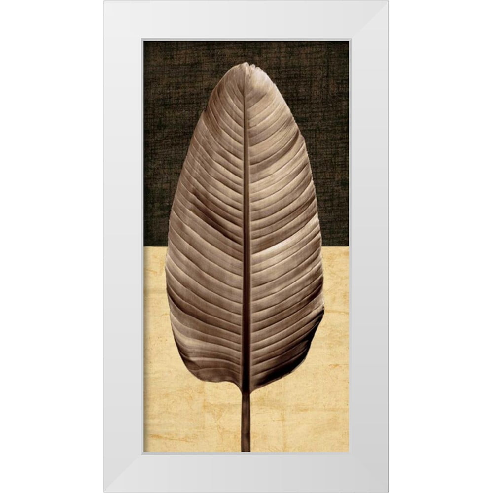 Seba, John 9x14 White Modern Wood Framed Museum Art Print Titled - Palm ...