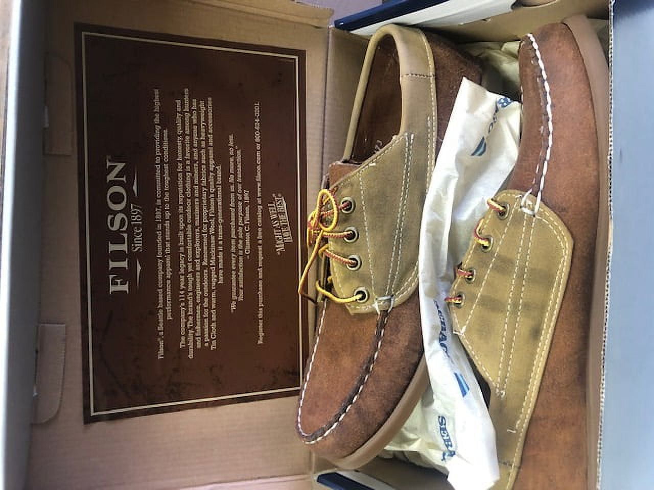 Sebago Men's Brown/Wax Campsides Canvas Boat Shoe, 9M - Walmart.com