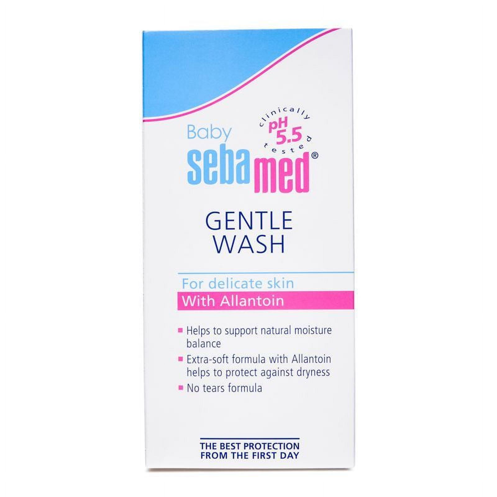 Sebamed Baby Gentle Wash, PH 5.5, With Allantoin, No Tears Formula ...