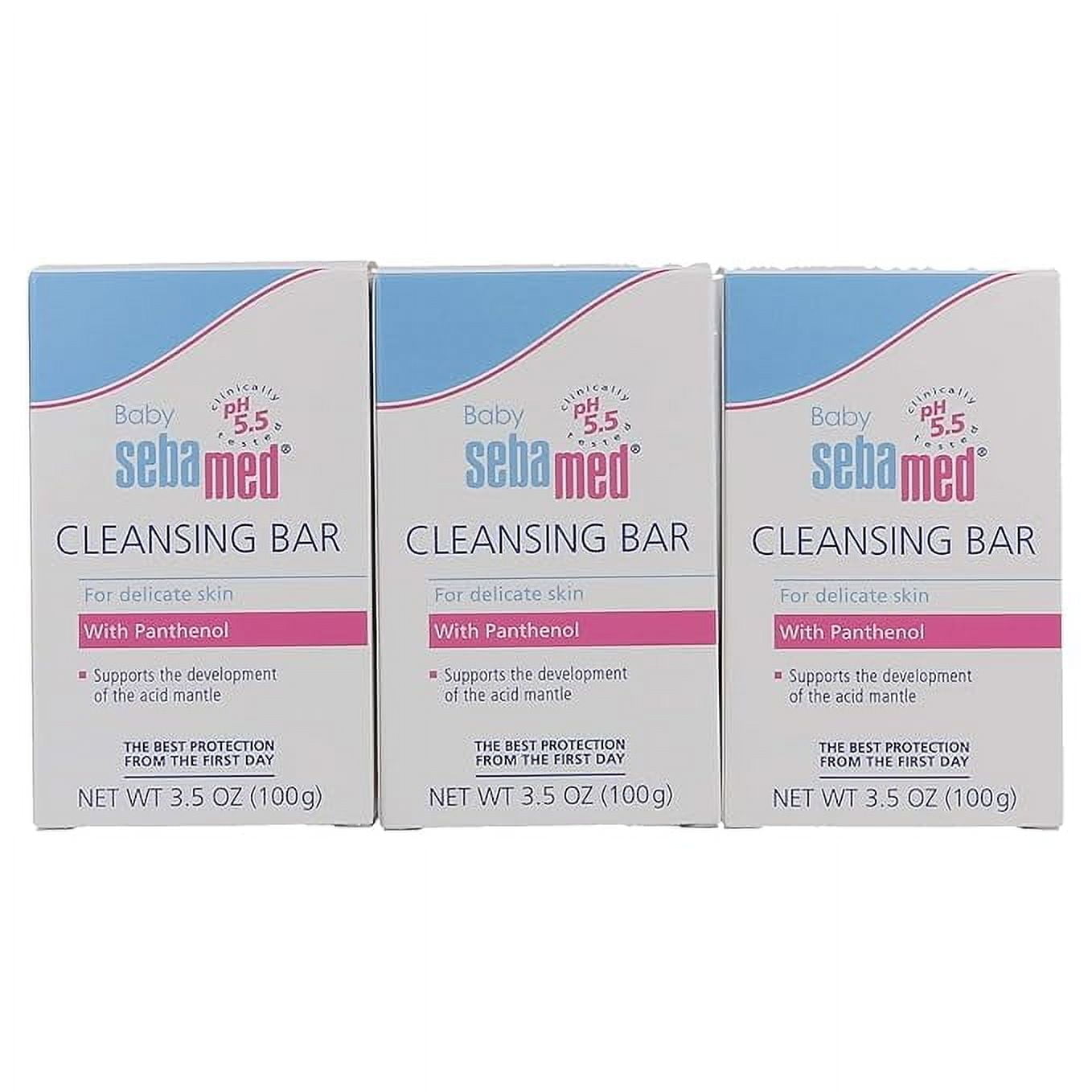 Sebamed Baby Ultra Mild Cleansing Bar pack of 3 (100 * 3) - Walmart.com