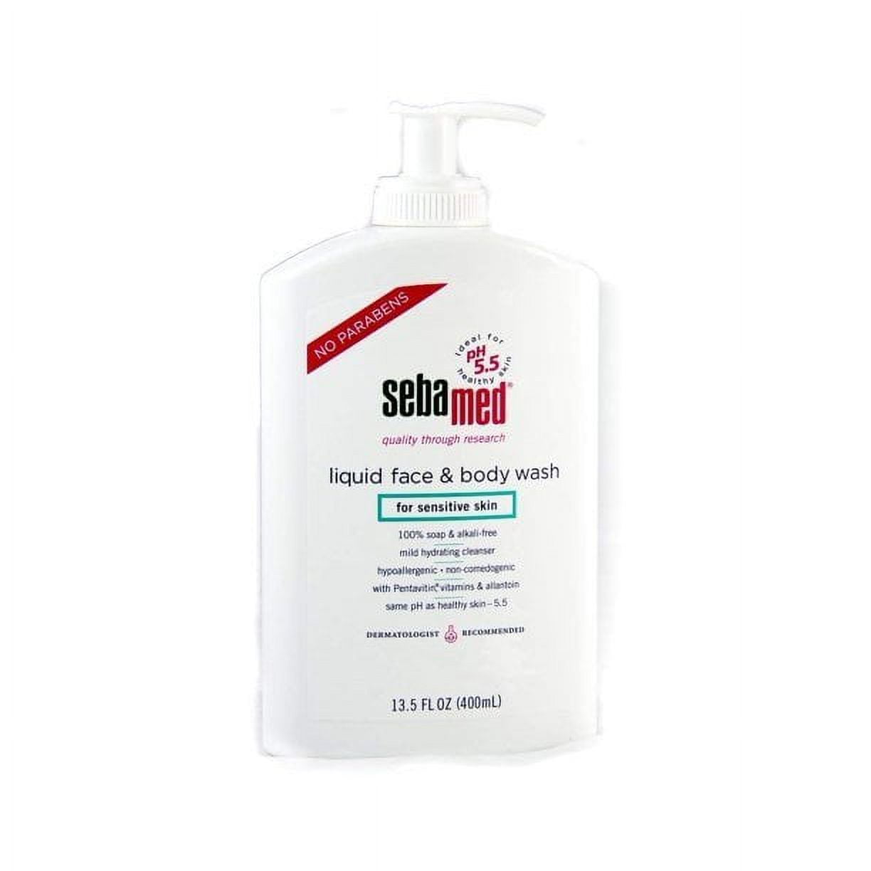 Sebamed Liquid Face & Body Wash Mild and Gentle Hydrating Cleanser for ...