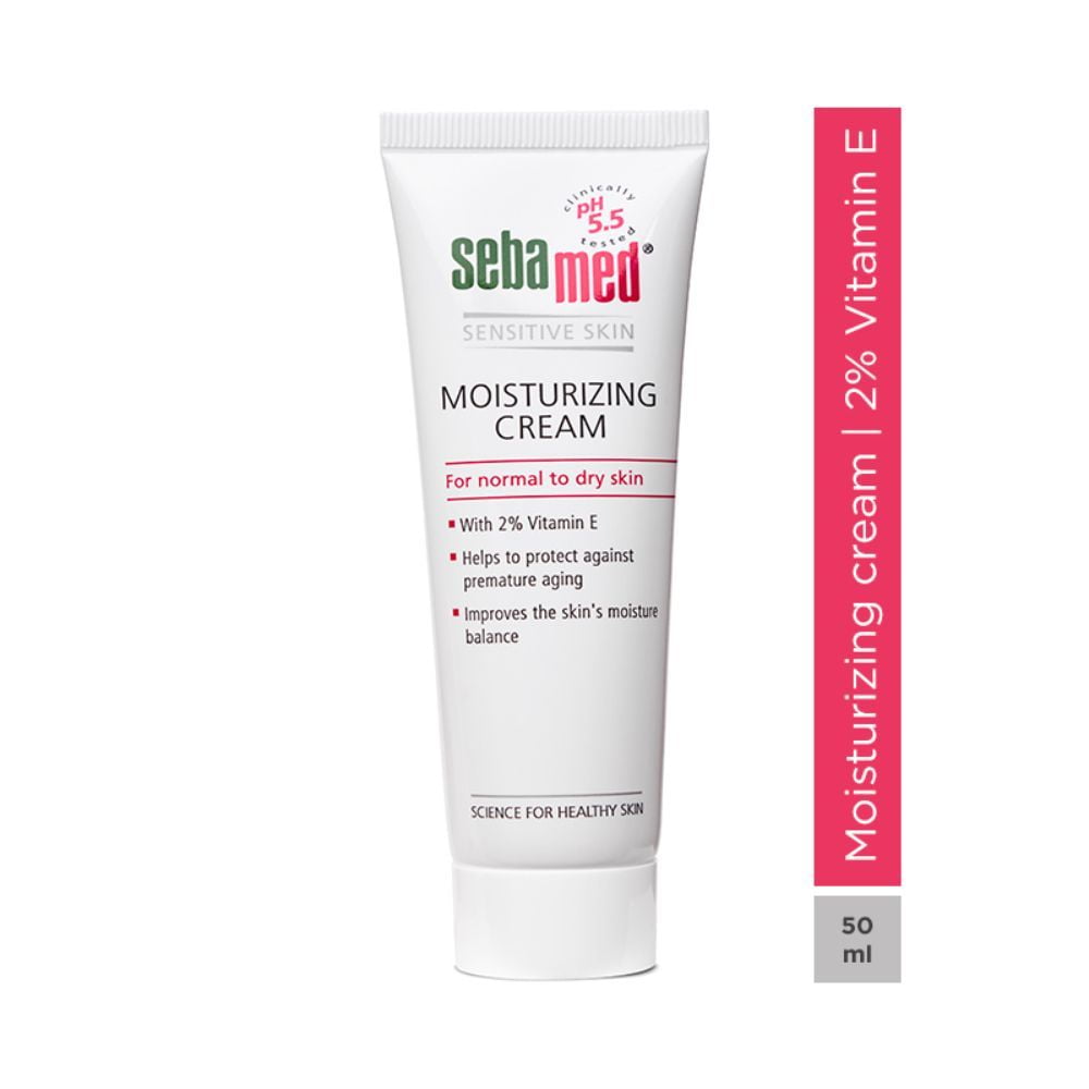 Sebamed Moisturizing Cream, PH 5.5, Normal To Dry Skin, With 2% Vitamin ...