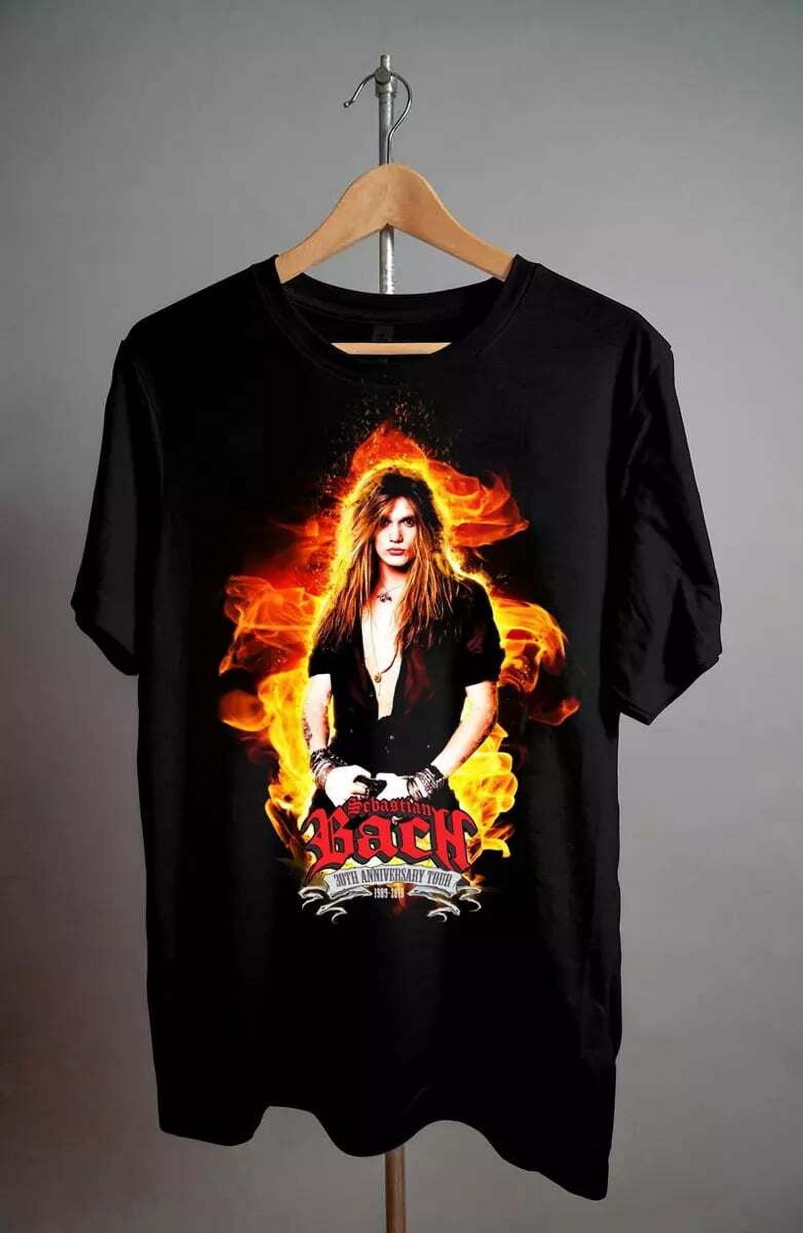 Sebastian Bach shirt Anniversary Tour T-shirt Tee Unisex - Walmart.com