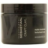 Sebastian Professional Craft Clay Remoldable Matte Hair Texturizer, 1.7 ...