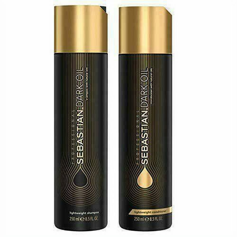 Sebastian Dark Oil Lightweight Shampoo and Conditioner Duo 8.4 oz each ...