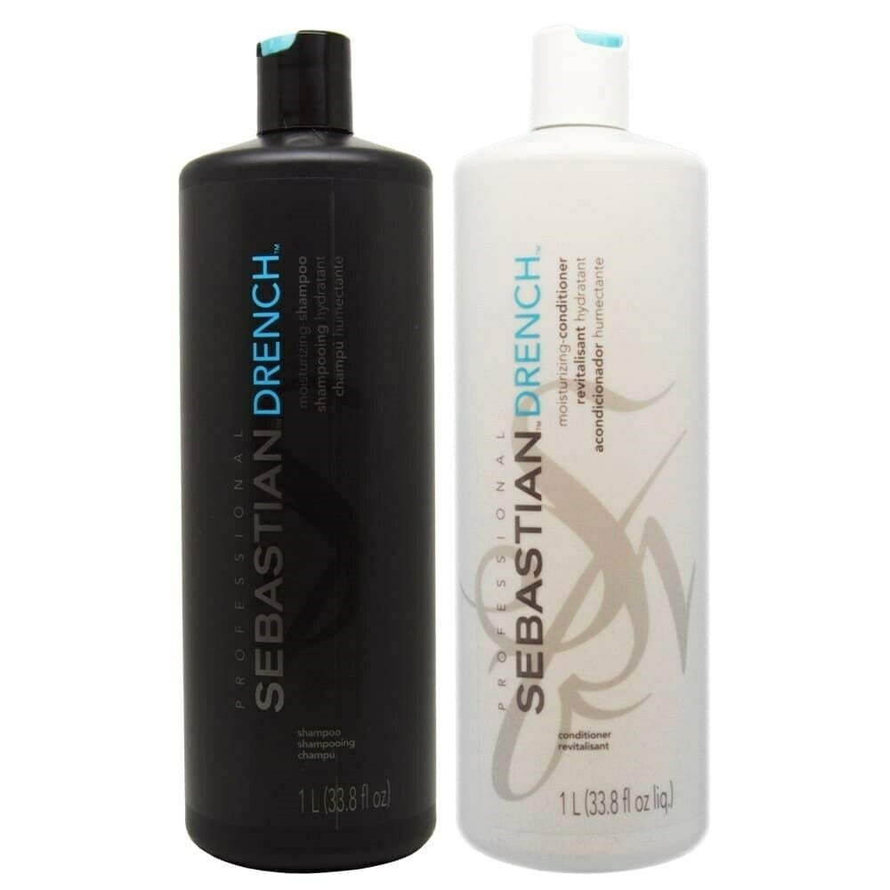 Sebastian Drench Moisturizing Shampoo & Conditioner Duo 33.8 Oz ...