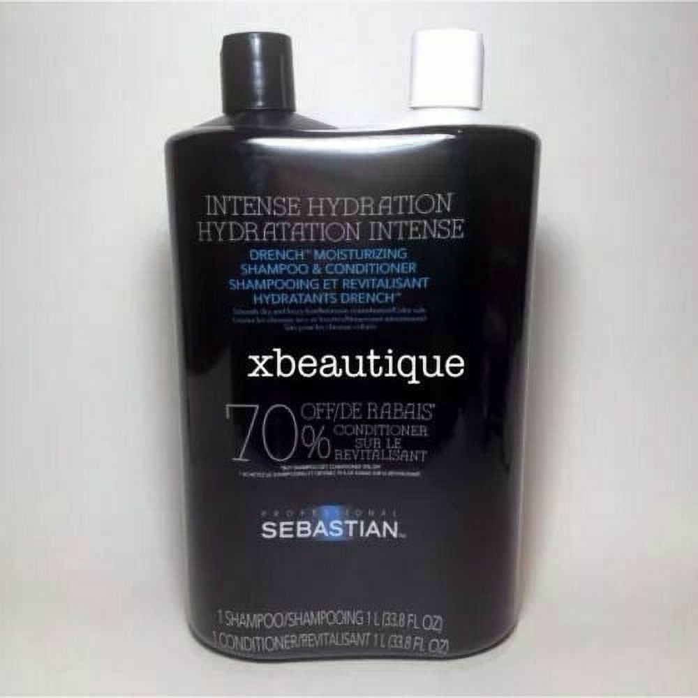 Sebastian Drench Moisturizing Shampoo & Conditioner Set Duo 33.8 fl oz ...