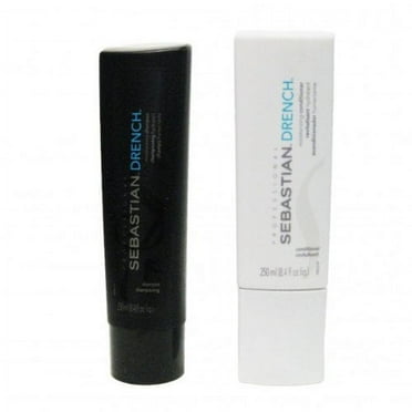 Sebastian Professional Drench Moisturizing Shampoo & Conditioner Duo ...
