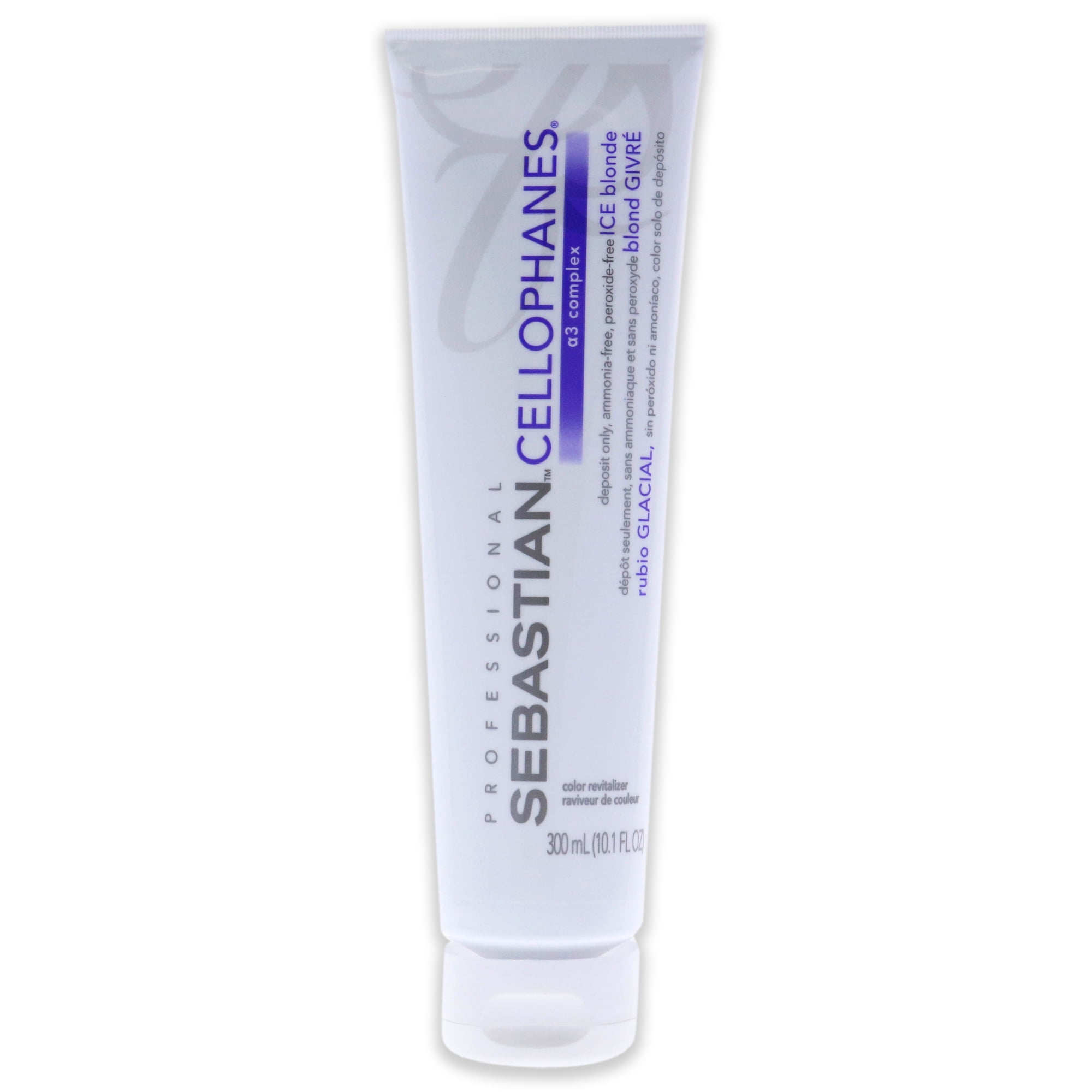Sebastian Professional Cellophanes Ice Blonde Hair Color Gloss, Ammonia ...