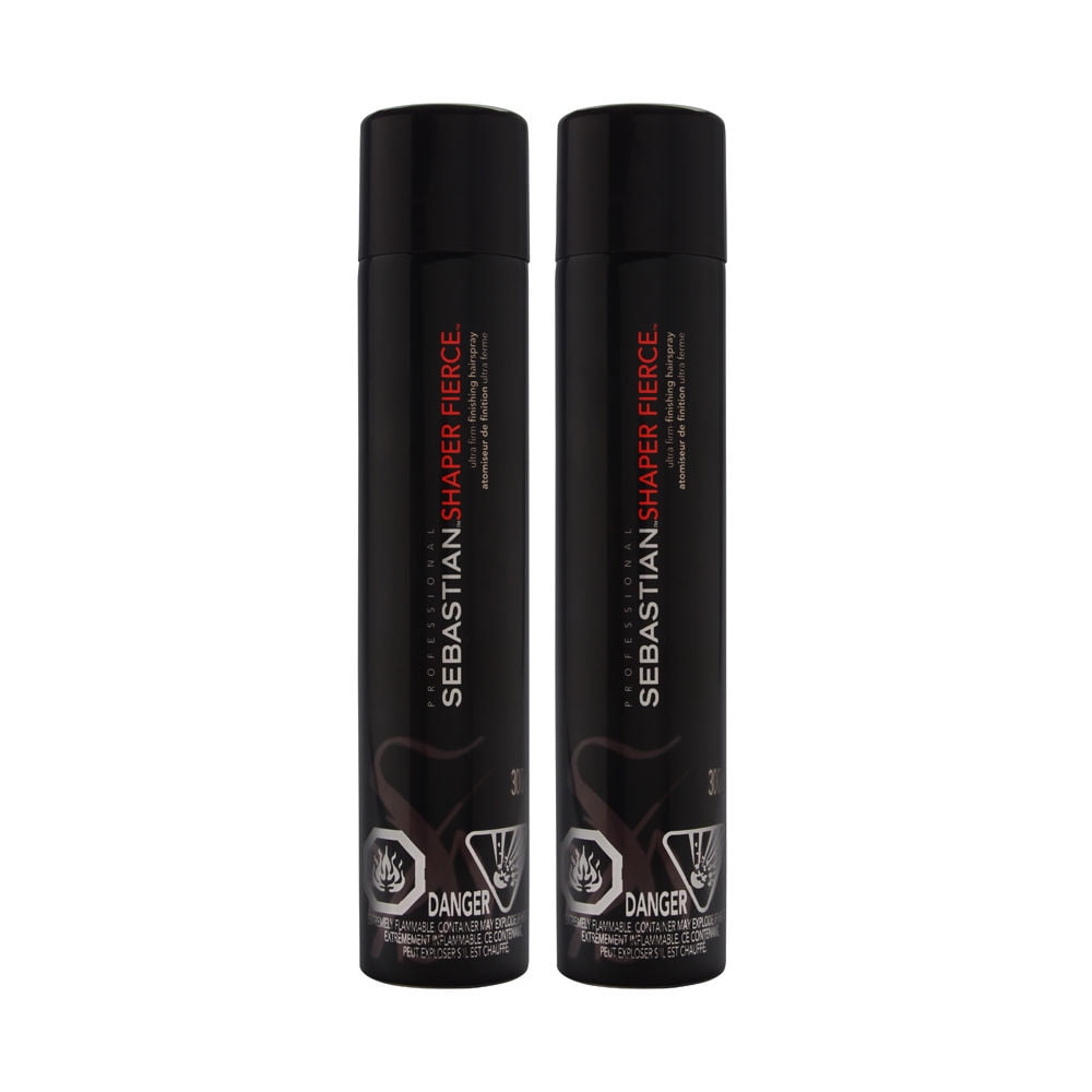 Sebastian Shaper Fierce Ultra Firm-Finishing Hairspray (2 PACK) 2 x 10. ...