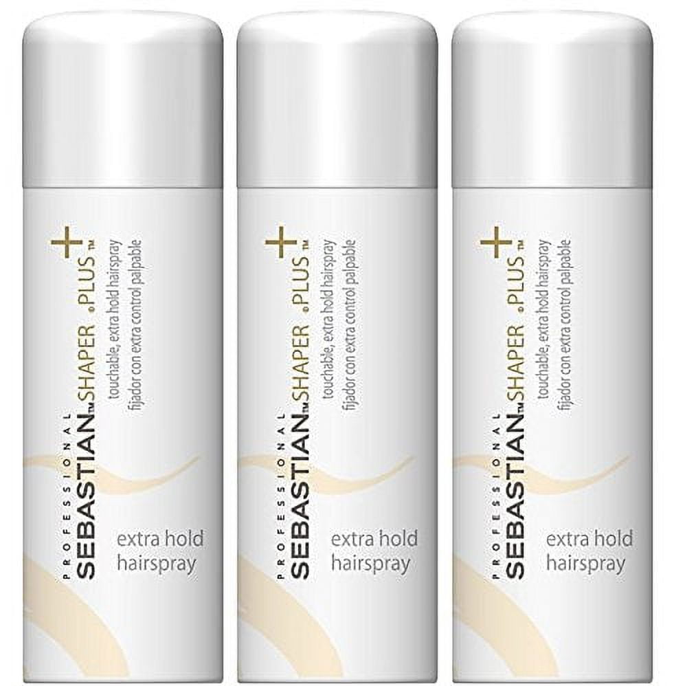 Sebastian Shaper Plus Hairspray, Travel Size, 1.5 oz., 3 Count ...