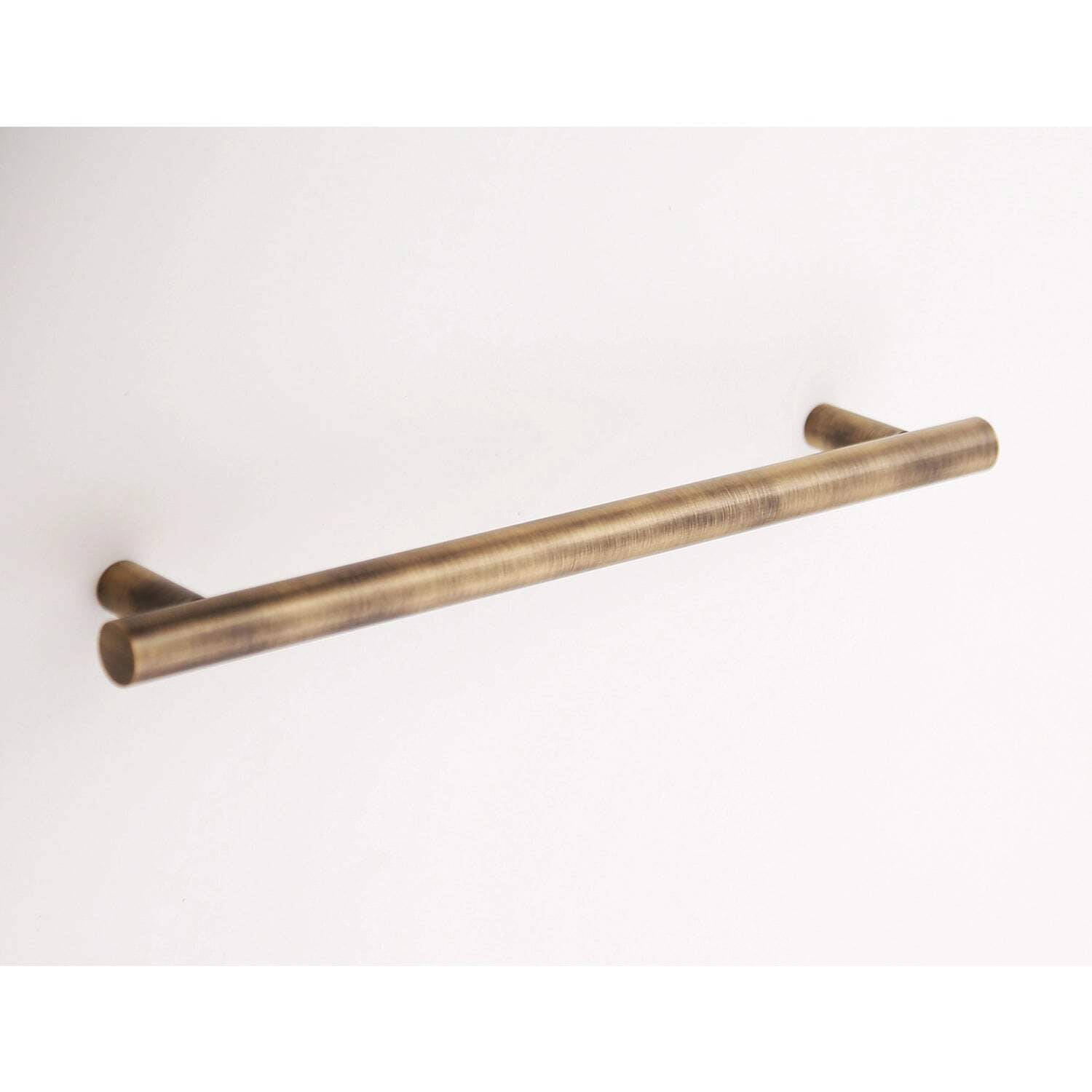 Sebastian Solid Brass Drawer Pull - 8 Inch Centers - Antique Brass ...