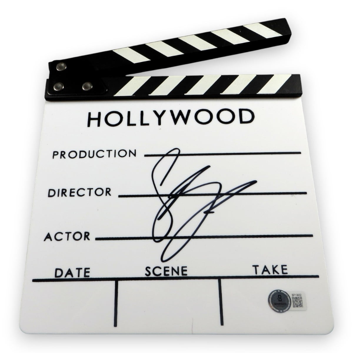 Sebastian Stan Signed Autographed Movie Clapper The Winter Soldier BAS ...