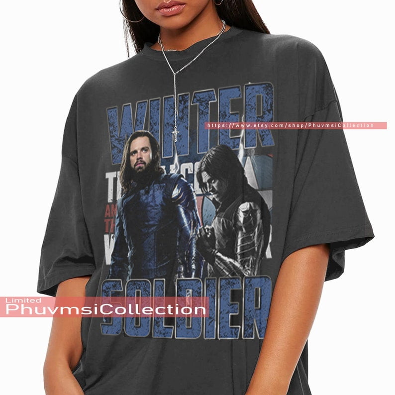 Sebastian Stan tshirt Actor Movie Sebastian Stan Classic retro 90s ...