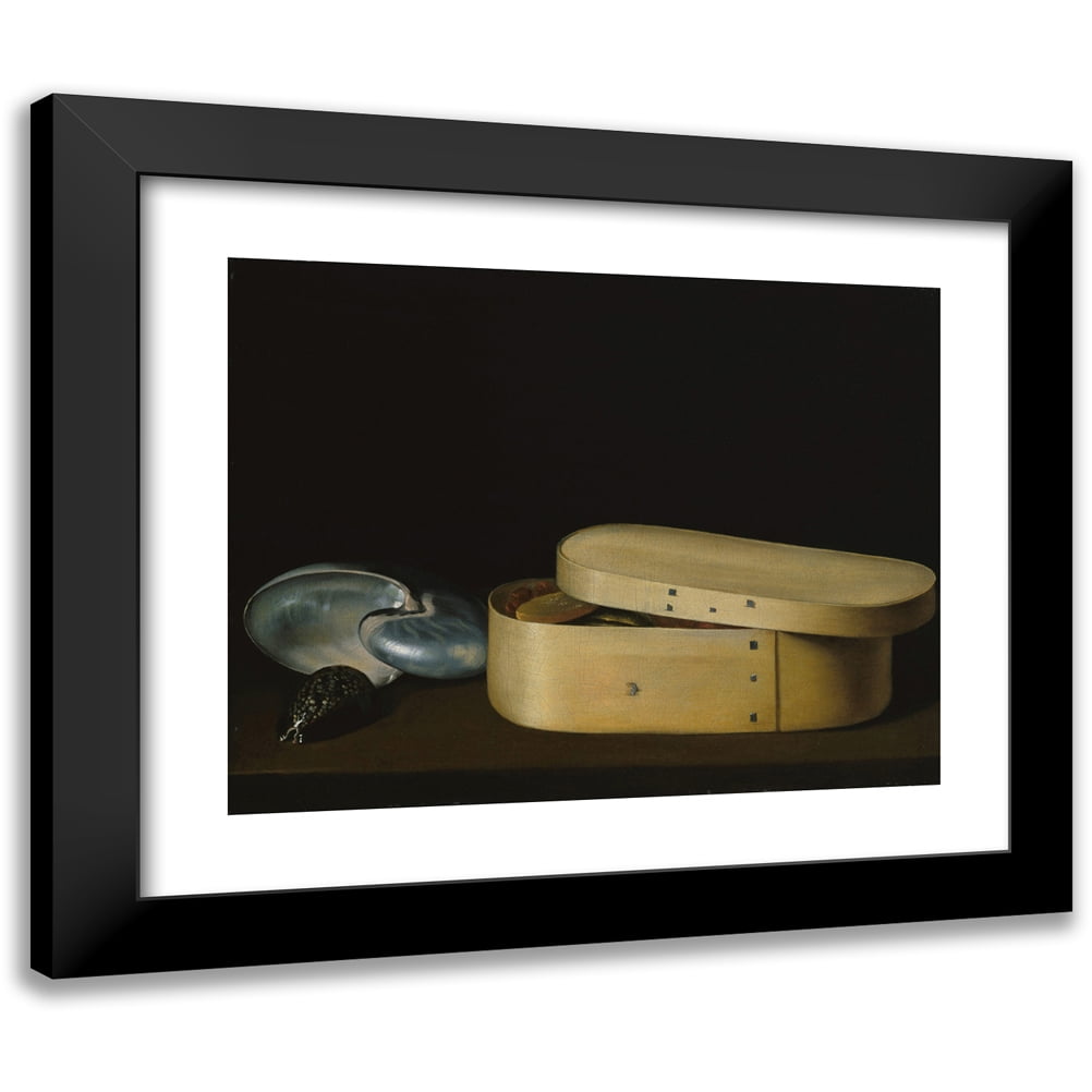 Sebastian Stoskopff 24x20 Black Modern Framed Museum Art Print Titled ...