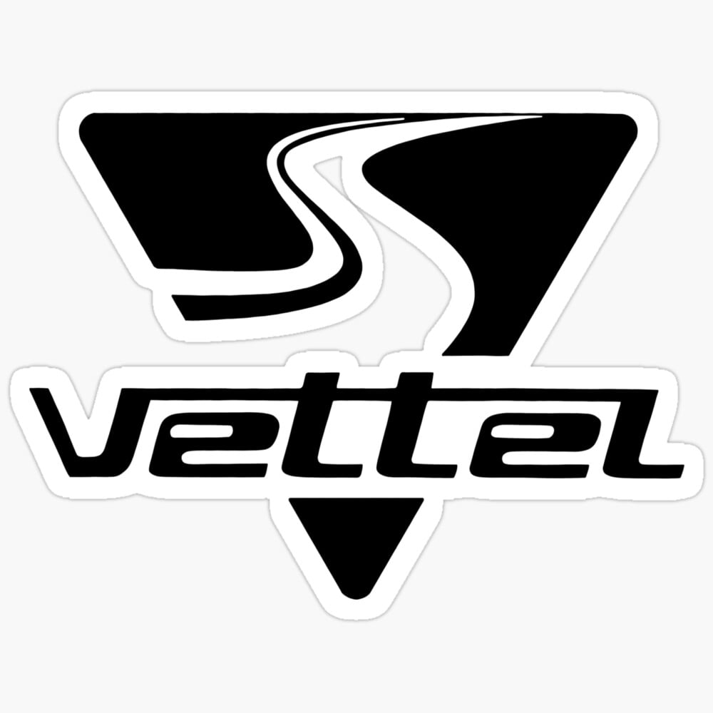 Sebastian Vettel Logo Sticker Phone Decal Water Bottle Stickers Car ...