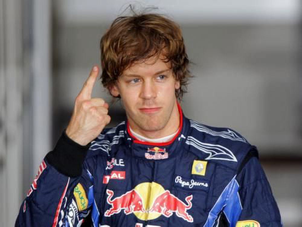 Sebastian Vettel poster Metal Print 12inx16in Unframed, Age: Adults AB ...