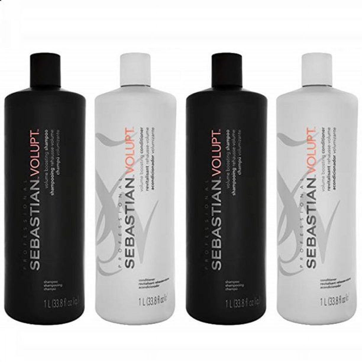 Sebastian Volupt Shampoo 2PC & Conditioner 2PC Volume Boosting Duo 33.8 ...