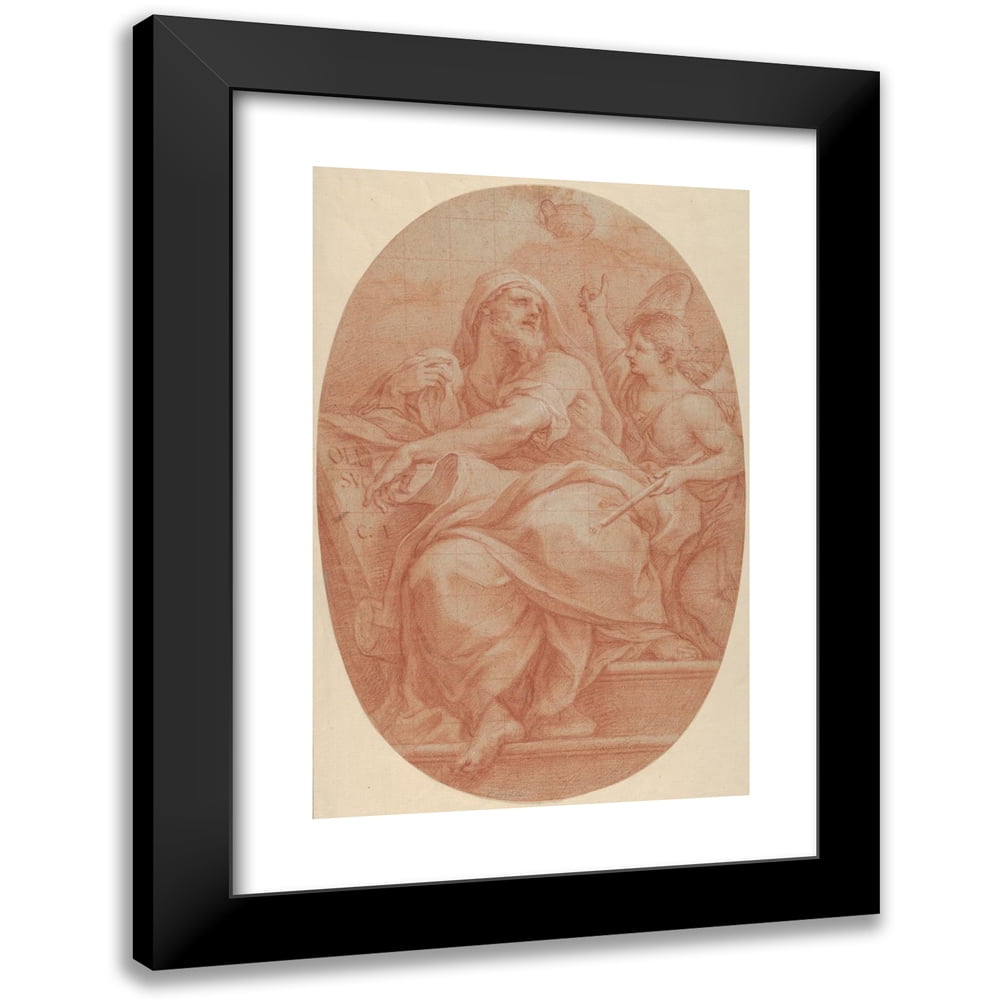 Sebastiano Conca 17x24 Black Modern Framed Museum Art Print Titled ...